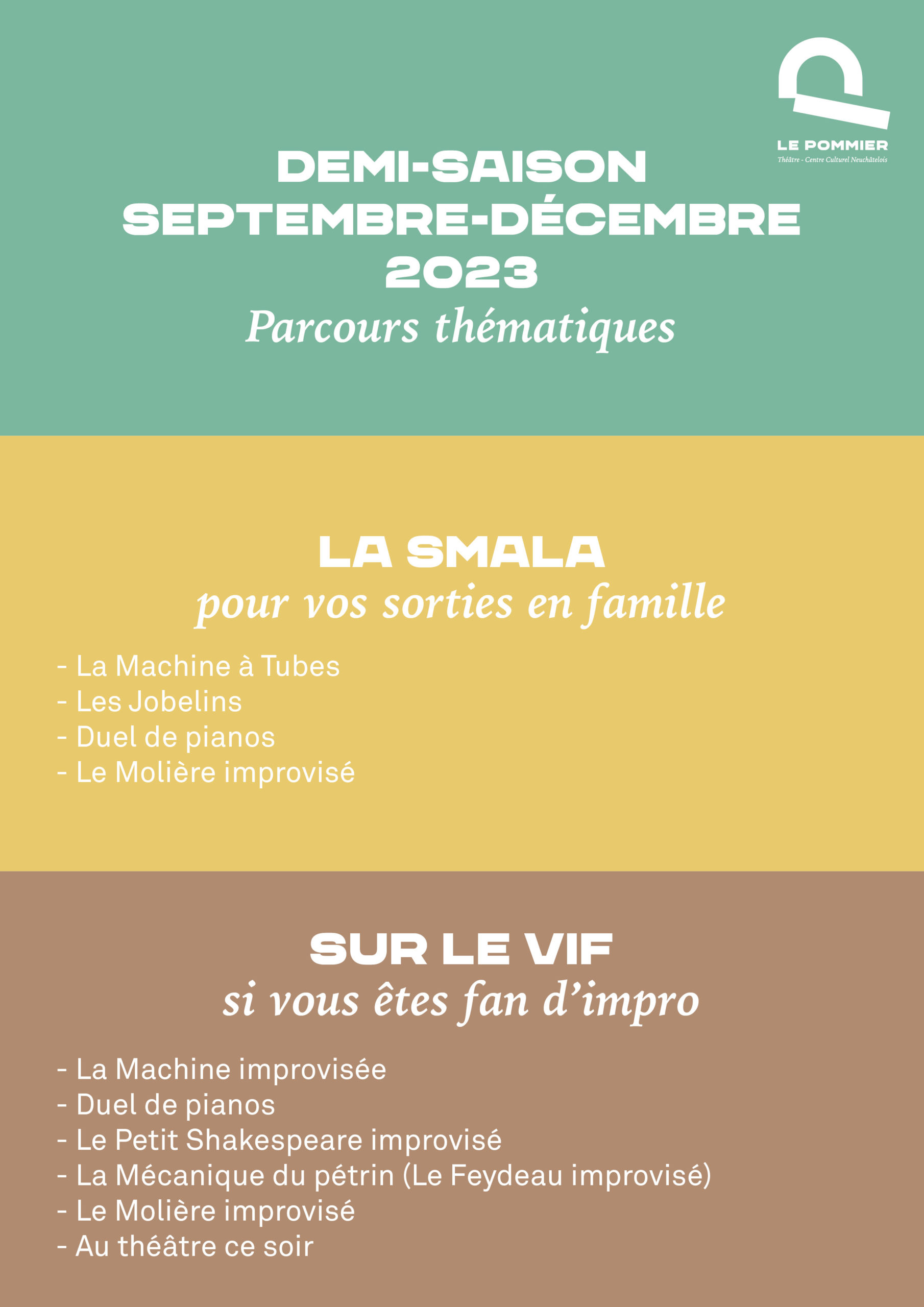 Parcours de demi-saison – Le Pommier